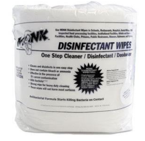 Monk Disinfectant Wipes